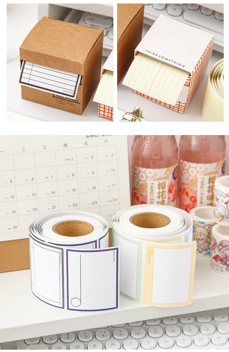 Personalized Sticky Notes Paper Roll Colorful Rolls Sticky Note ...