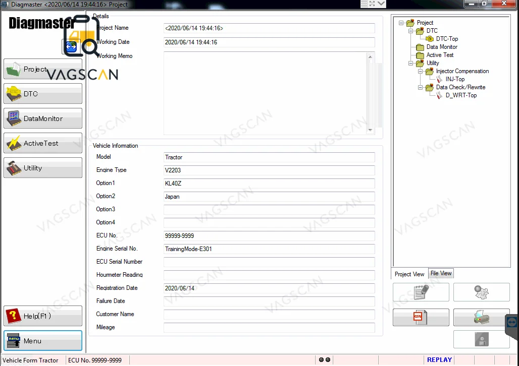 For Denso Kubota Dst-i Kit Diagnostic System Tester Dst Diagnostic Tool ...