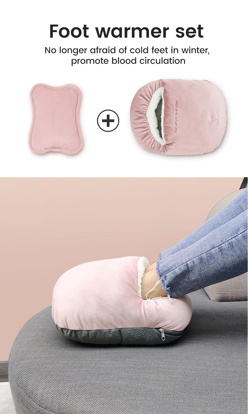 Customizable Electric Hot Water Bag Covers - Rechargeable