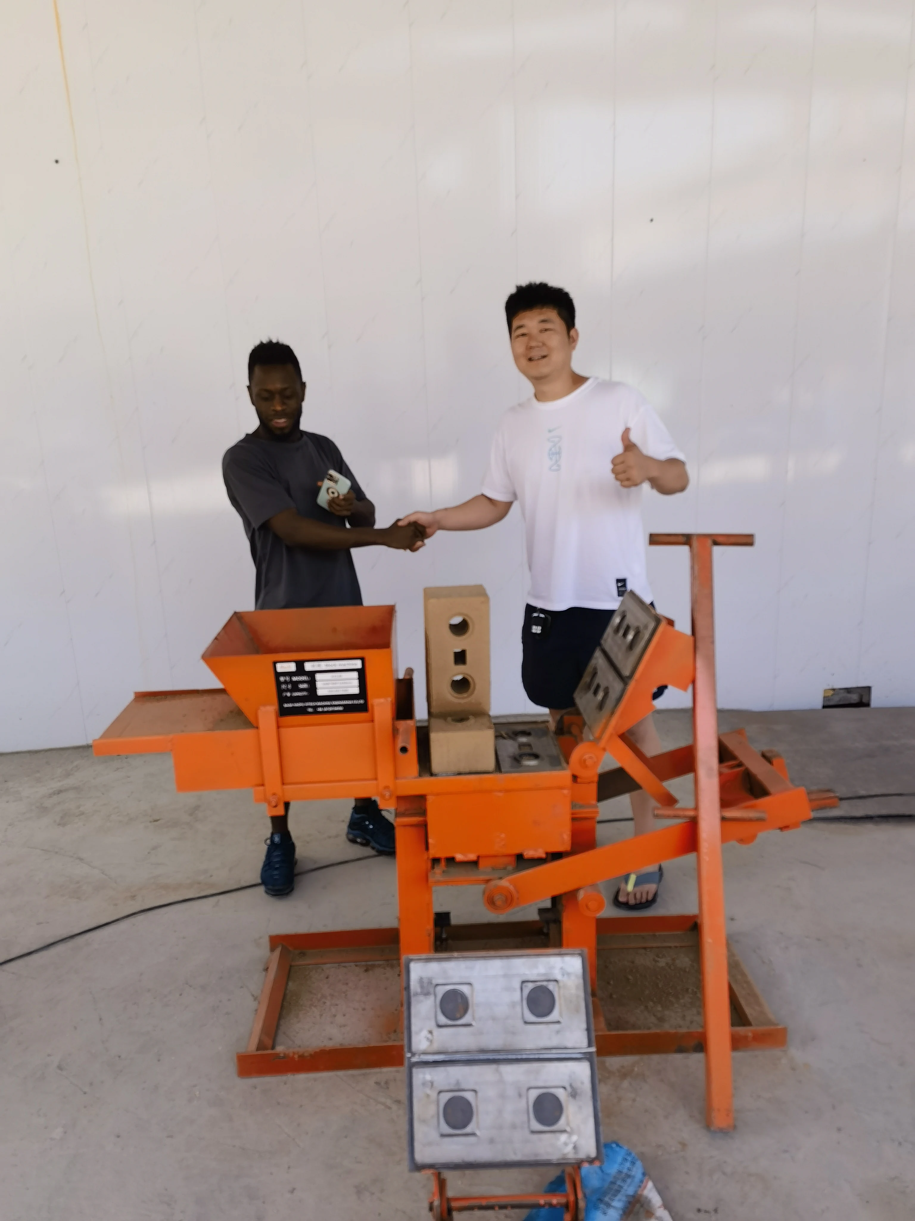 Manual Hand Press Qmr2-40 Manual Block Brick Making Machine - Buy Wt2 ...