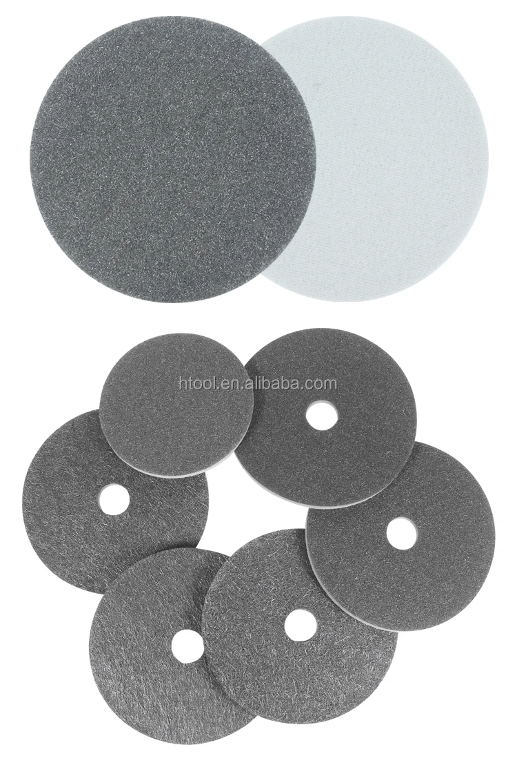 Factory Price Quick Change Steel Wool Sponge Polishing Pads Steel Wire ...
