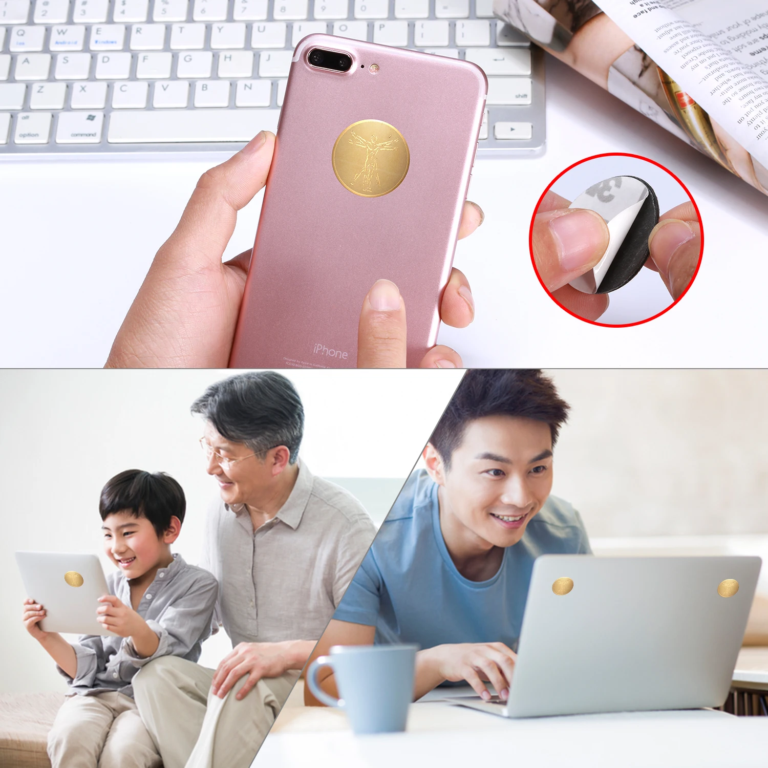 Customized Negative Ions Quantum Shield EMF Protection Anti Radiation ...