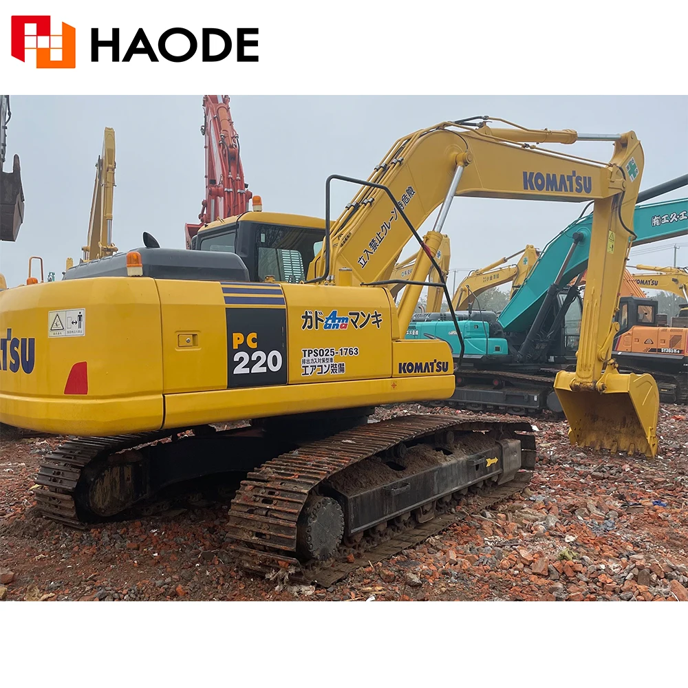 Komatsu Pc220 Excavator 22 Ton Capacity Good Performance With Original ...