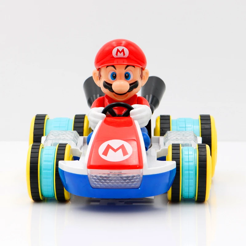 2.4ghz RC Car with Mario Luigi Action Figures - Fun & Control