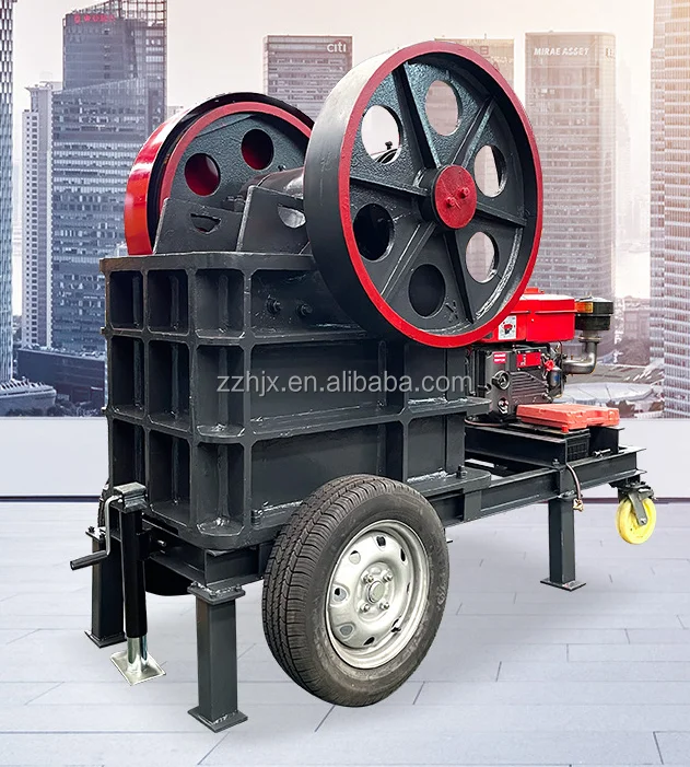 Primary Mini and Small Stone Rock Crusher Portable Mobile Jaw Crusher ...