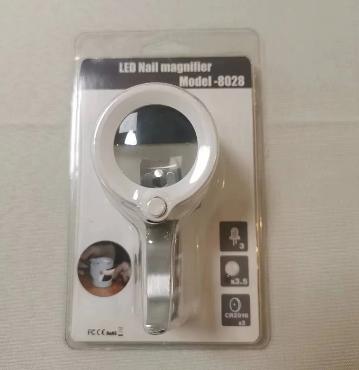 New Design Lighted Magnifying Nail Clipper With Led Light Optical ...