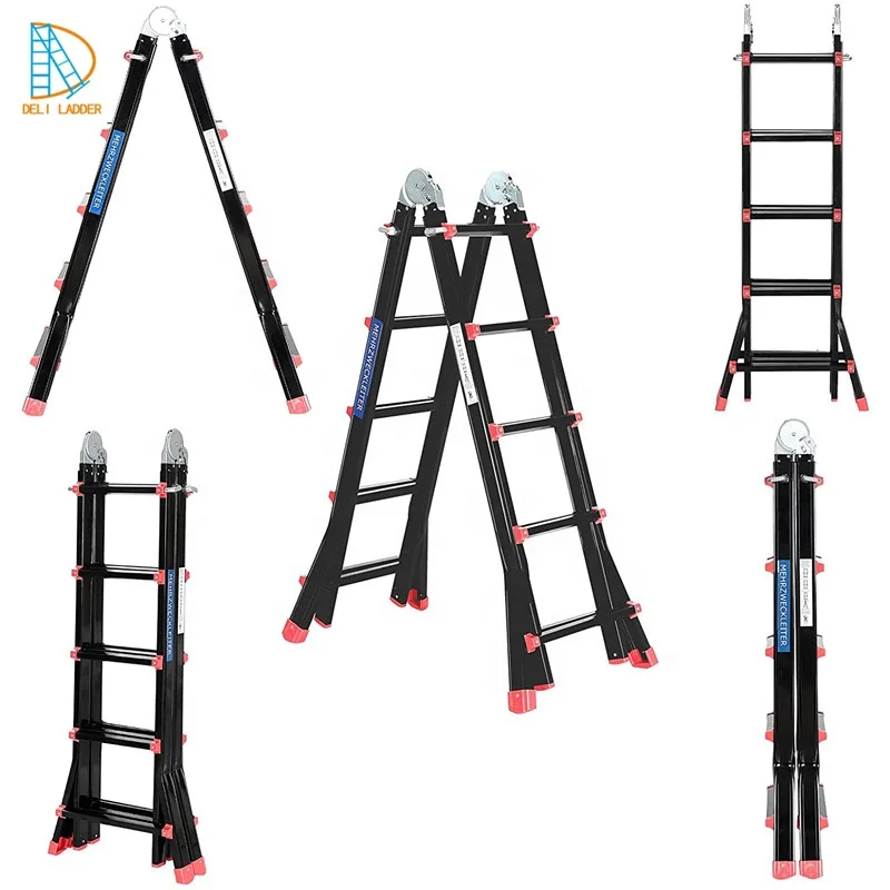 2.0m/2.6m/2.9m/3.2m/3.8m/4.1m/4.4m Aluminium Telescopic Ladder| Alibaba.com