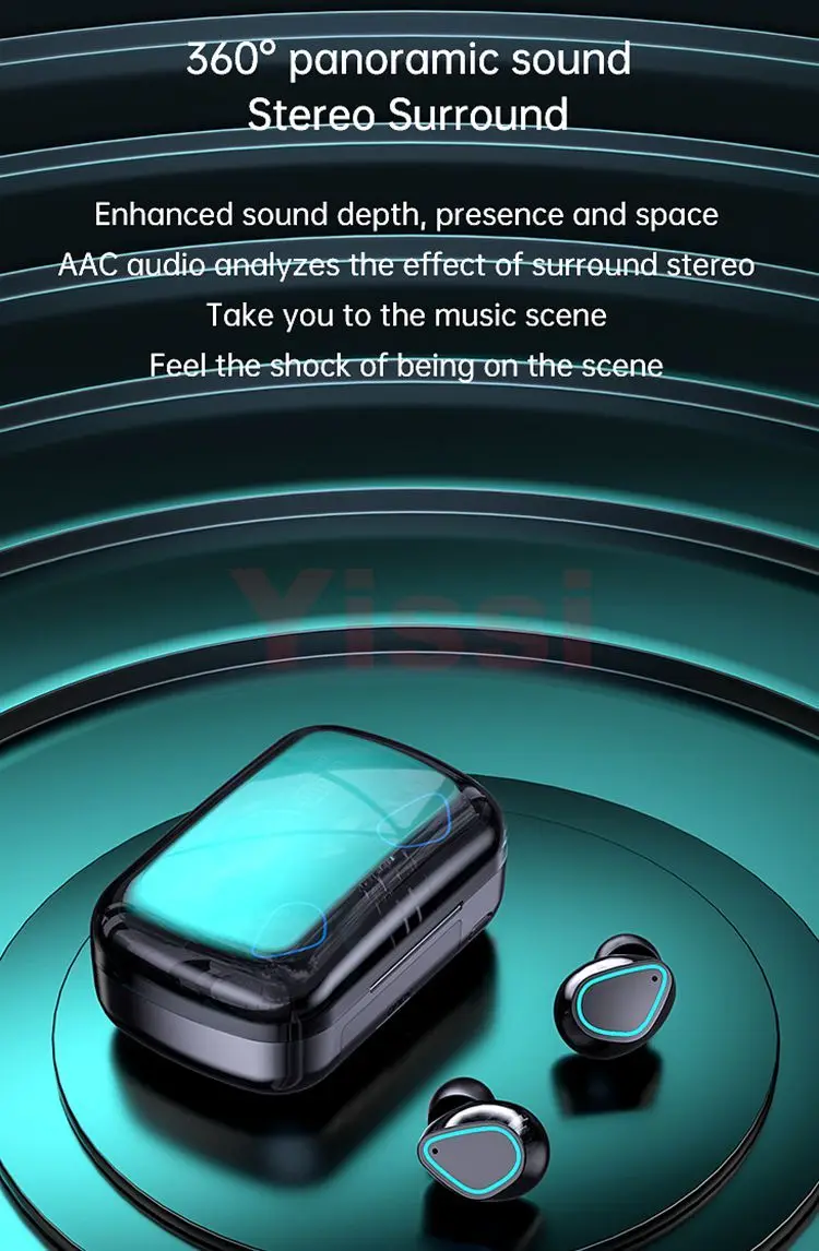 New Custom M30 Pro Tws Wireless In-ear Headphone Earphone Sports ...