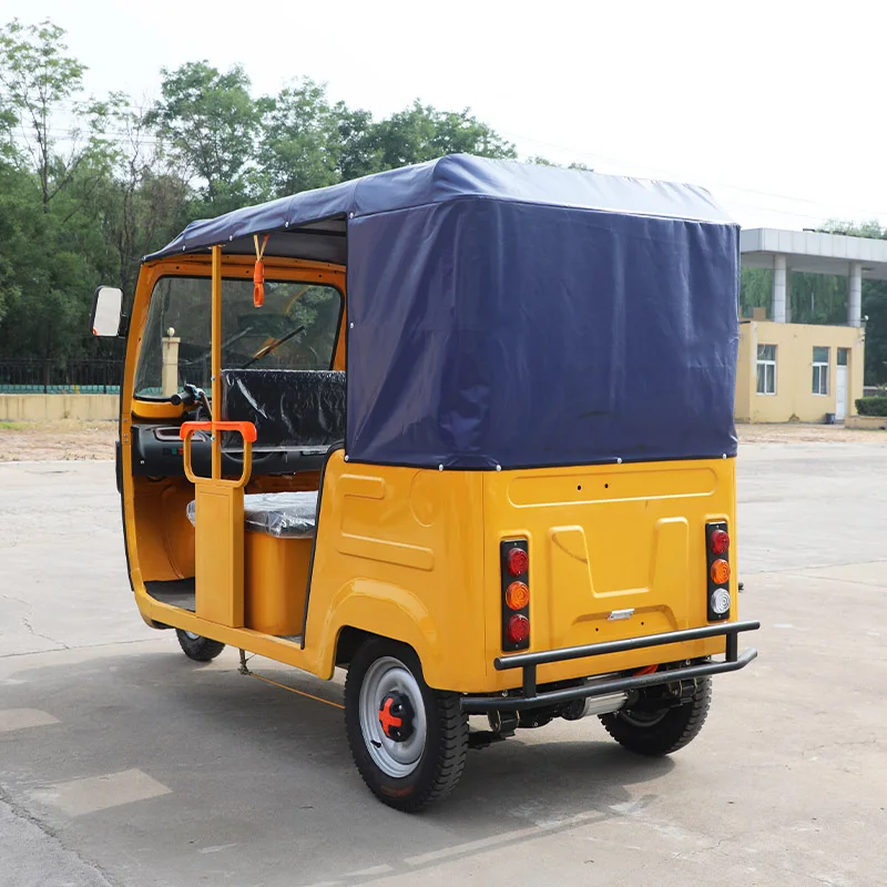 Tuk Tuk Moto Taxi 800w 1000w 1200w Eletricycle - 6 Passengers