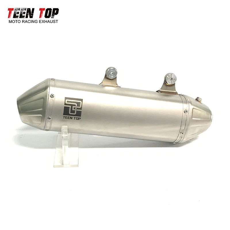 Universal Off-road Bike Slip-on Exhaust Silencer 50.5mm 250/350/450/500 Exc-f Fe350 ...