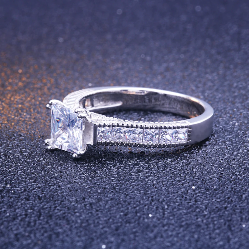 Tonglin TL-020 Pair Wedding Bridal Jewelry Set Cubic Zirconia Sterling ...