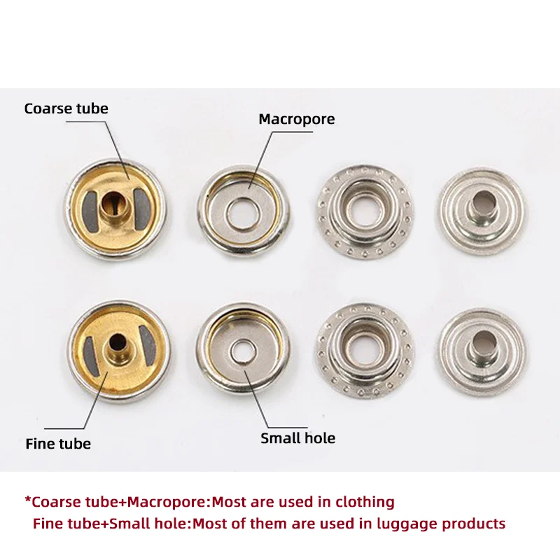 Custom Gold Logo Studs Rivets Metal Clothes Button Jeans Metal Snap ...