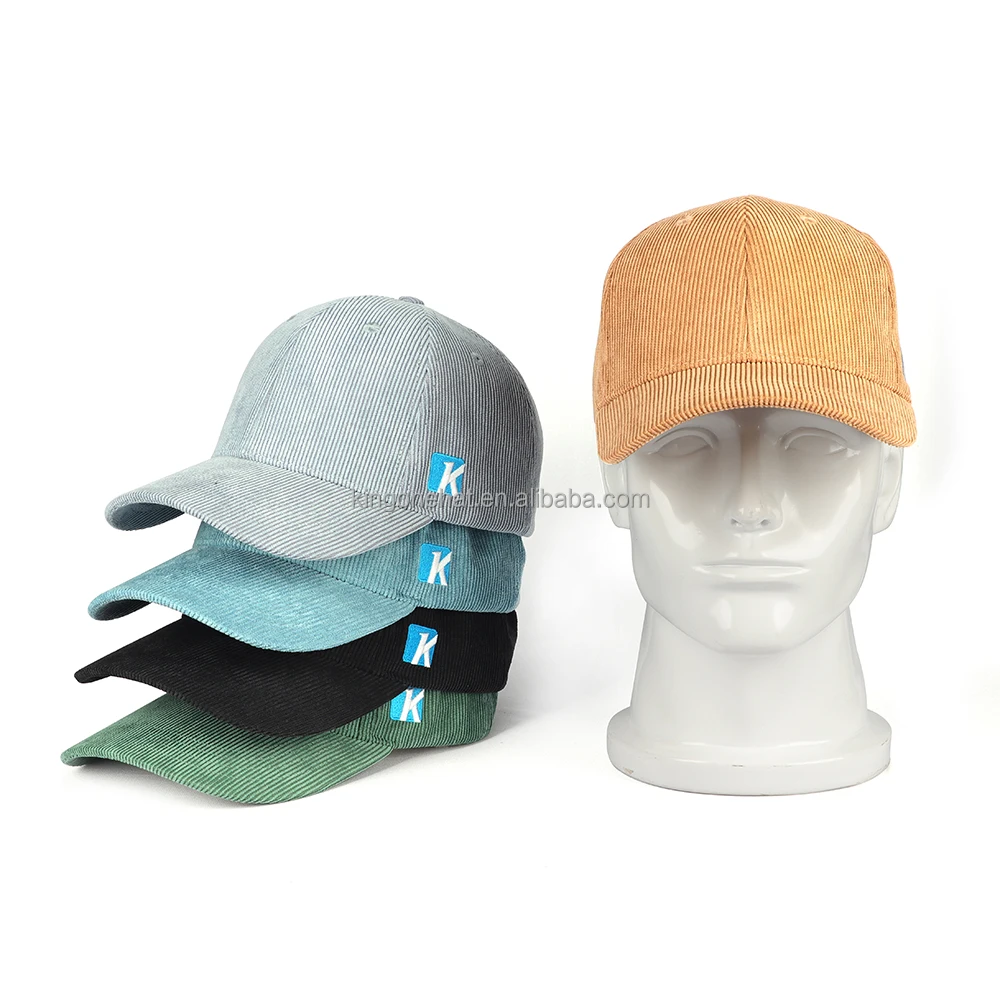 Men's Customized 6-Panel Baseball Cap Sporty Style Curved Brim Made ...