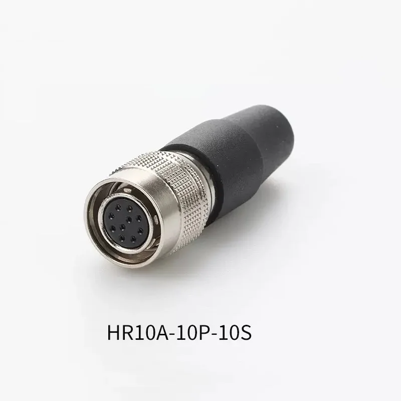 Compatible With Hirose Connector Hr10a-10p-10p 10 Pin Male Plug Push ...