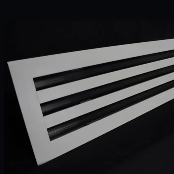 Linear Slot Diffuser Air Conditioner Adjustable Length Duct Covers ...