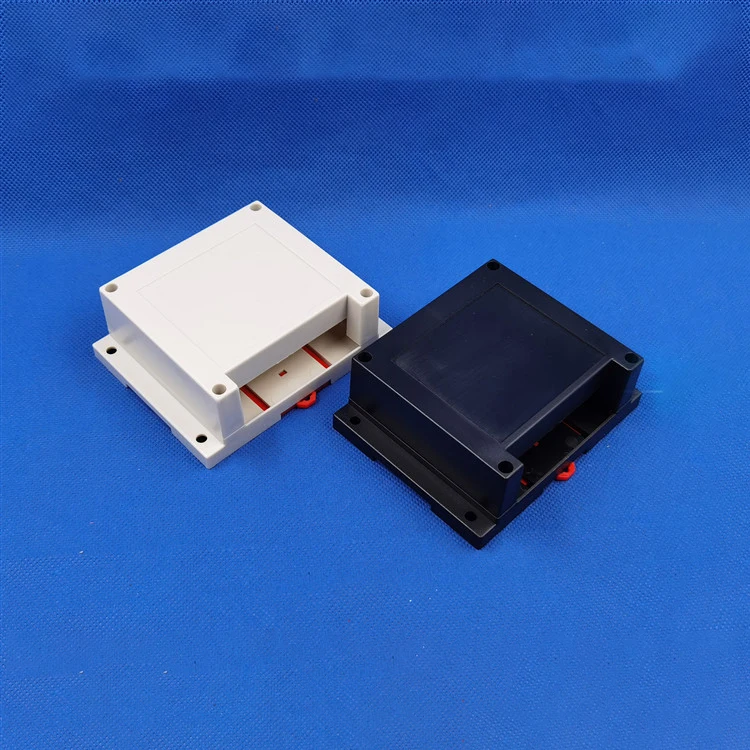 Rail Mounted Chassis PLC Programmable Controller Housing 115X90X40mm ...