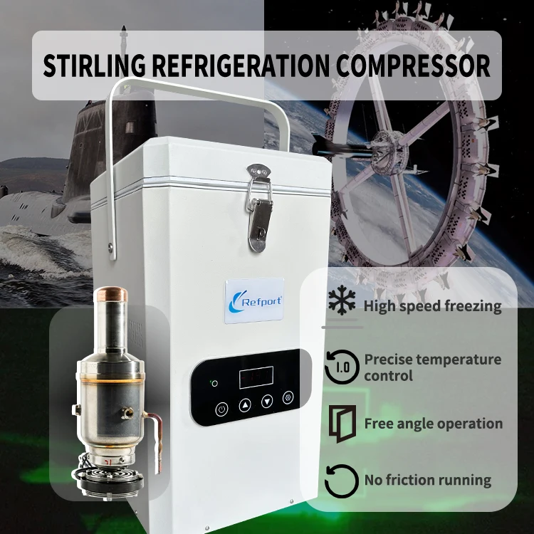 2L Ultra Low Temperature Super Cold Refrigerator Freezer -120 Portable ...