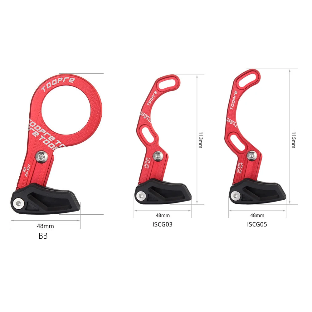 System Mountain Bike Single Chain Ring Crank Drop Catcher ISCG 03 ISCG ...