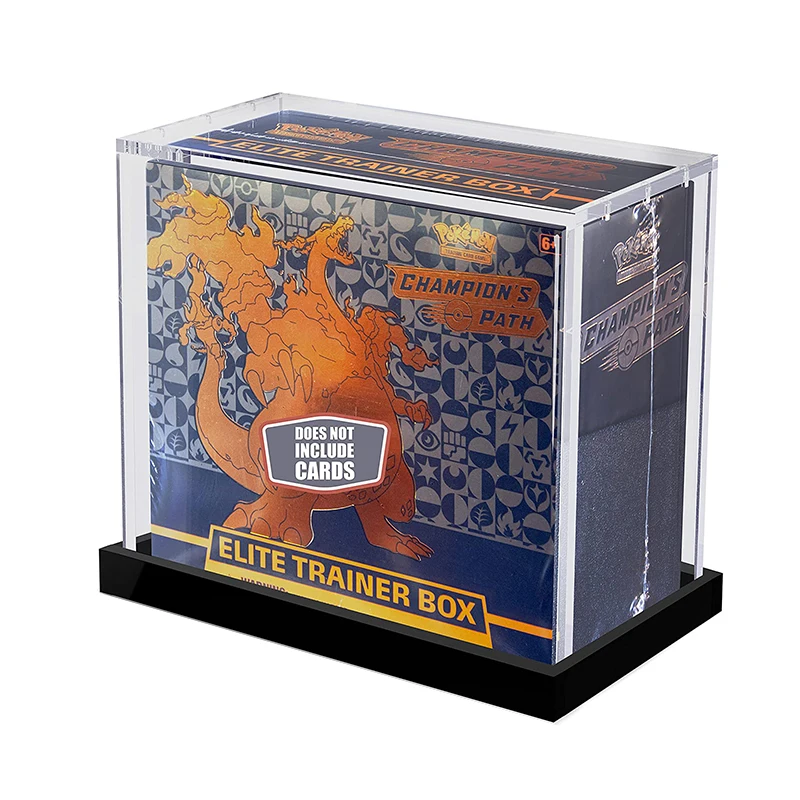 Acrylic 151 Elite Trainer Box Etb Upc Bb Yugioh Display Pokemon Mtg Tcg ...