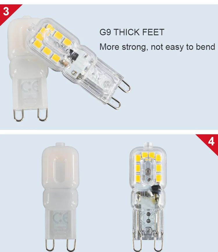 2022 New Erp Glass Cob 2 5w 3 5w Led G9 Filament Bulb Buy Led G9