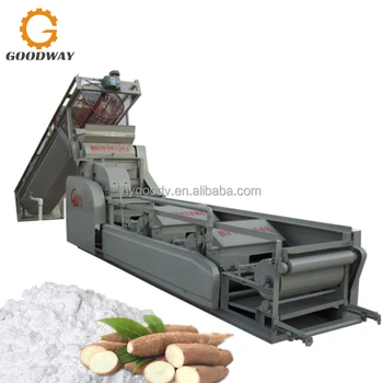 Cassava / Potato Starch Processing Cassava Crushing Machine Starch ...