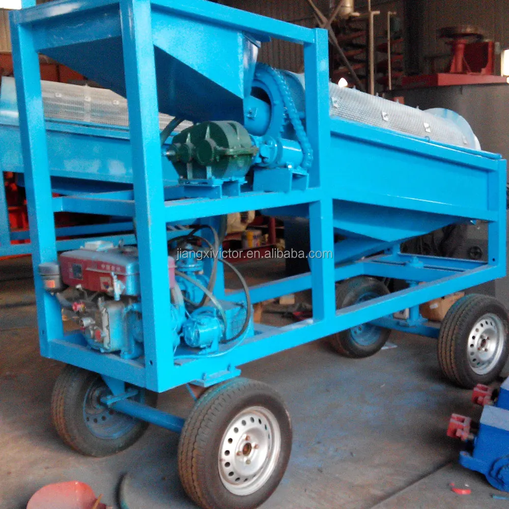 Rotary Trommel Sieve Gt1015 Gt1020 Gt1225 Gt1530 Trommel Drum Screen ...