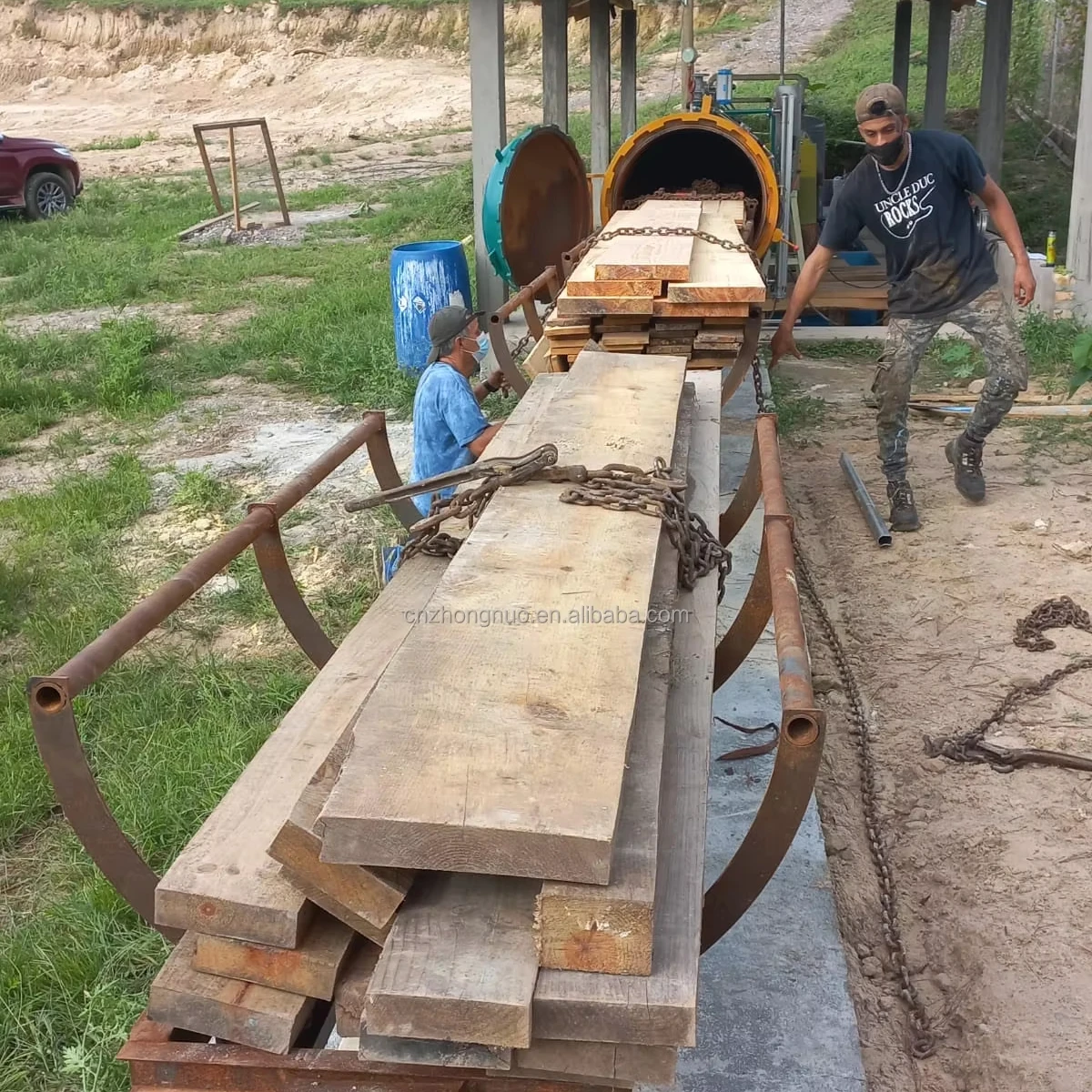 Alibaba.com: Wood Timber Pole Treatment Pressure Tank Plant for sale ...