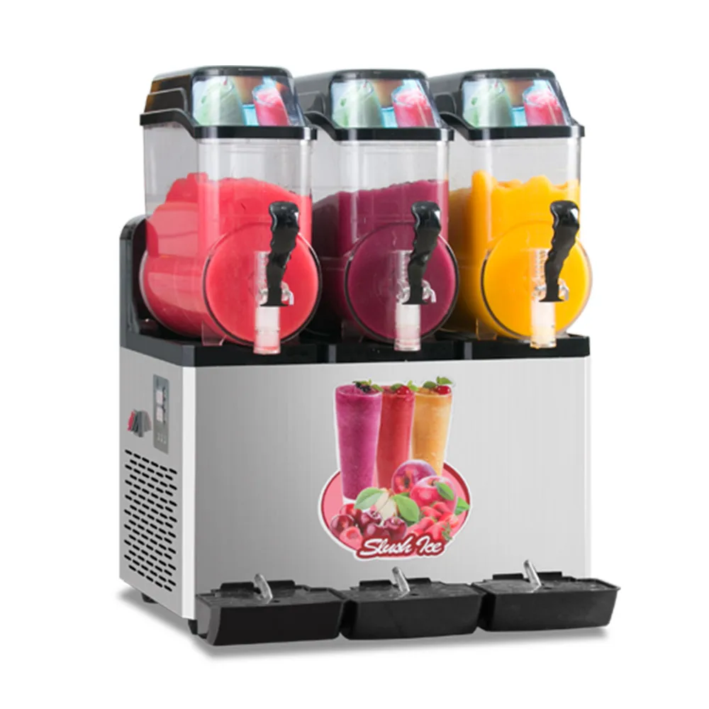 Catering Equipment Three Tanks Slush Machine 12lx3 Commercial Juice ...