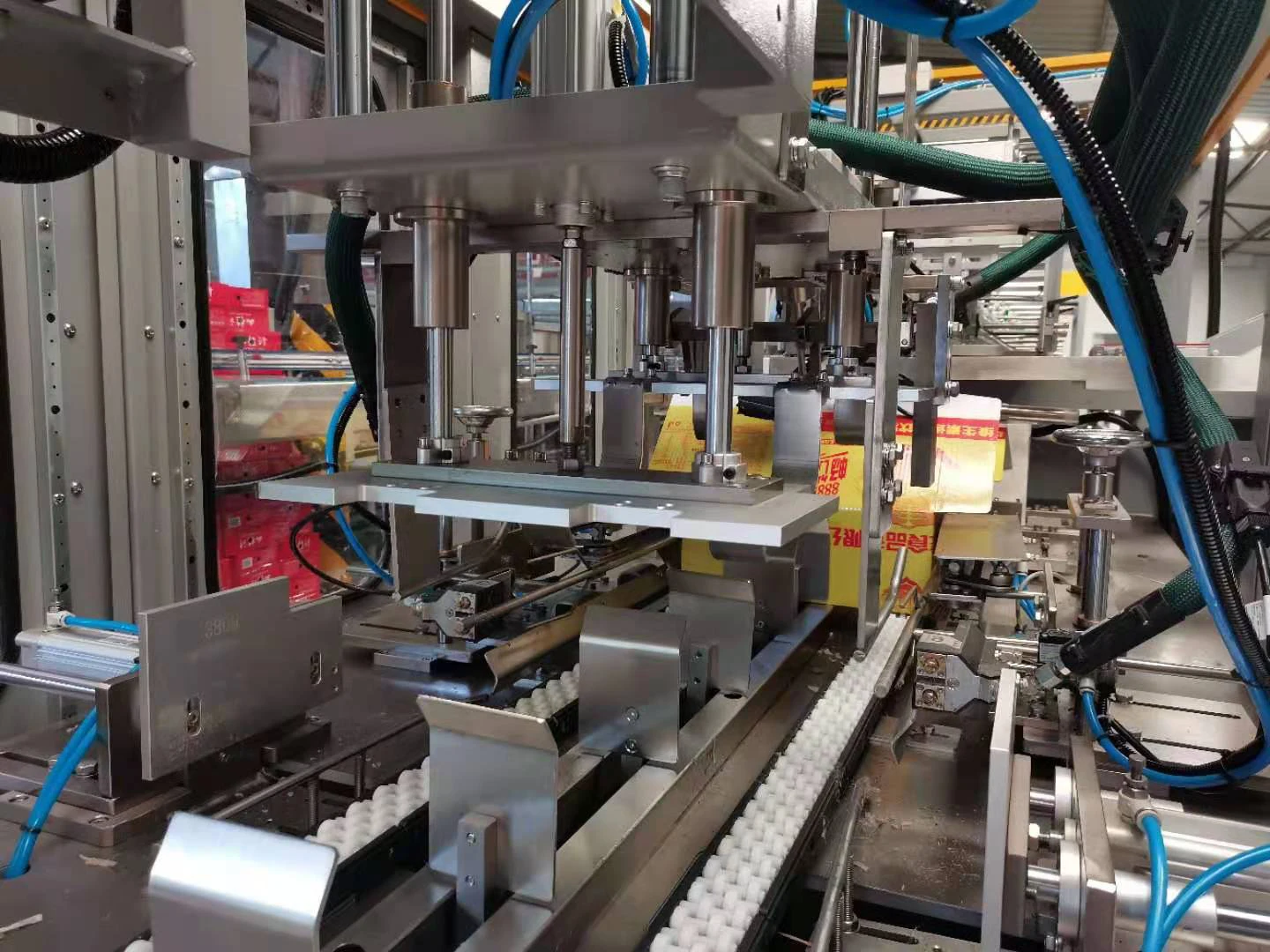 Fully Automatic Online Wrap-around Case Packer for Bottles