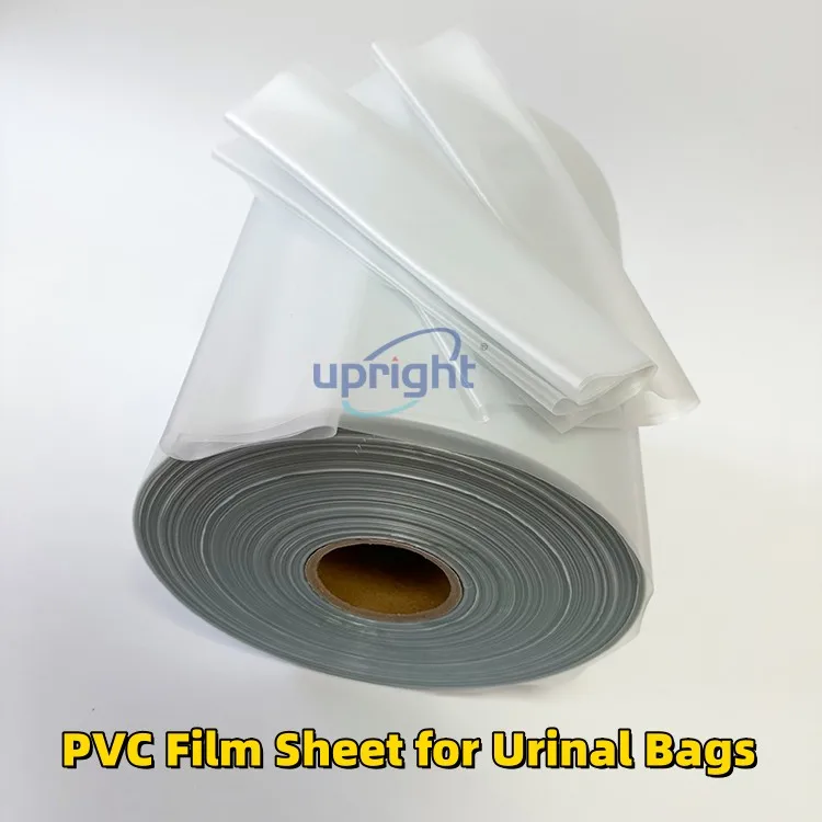 Upright Transparent Translucent Frosted Pvc Plastic Sheet for Making Leg Bag and Urine Bag ...