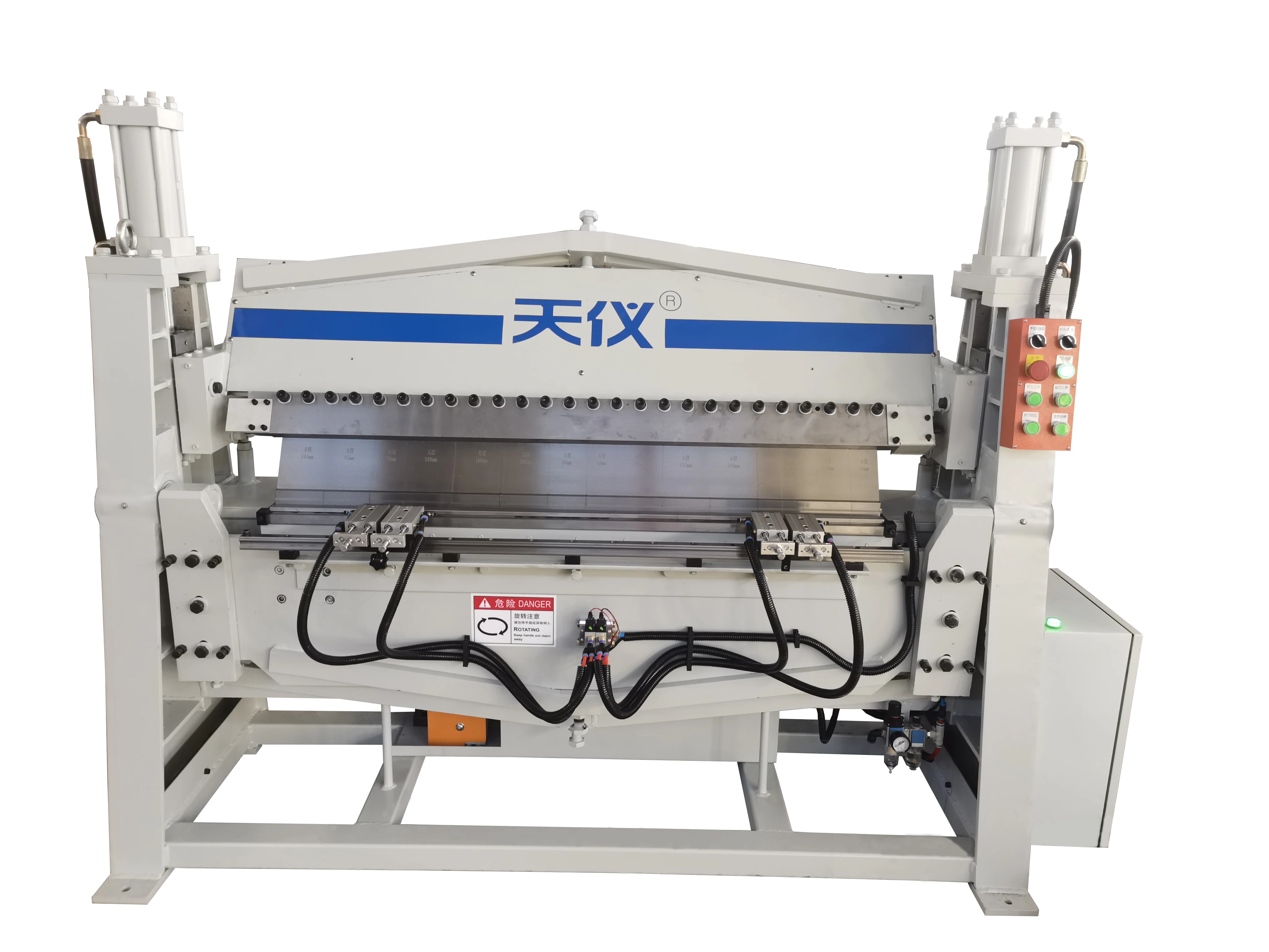 Cnc Hydraulic Enlarged Brush Back Panbrake Graphic Folder Machine - Buy ...