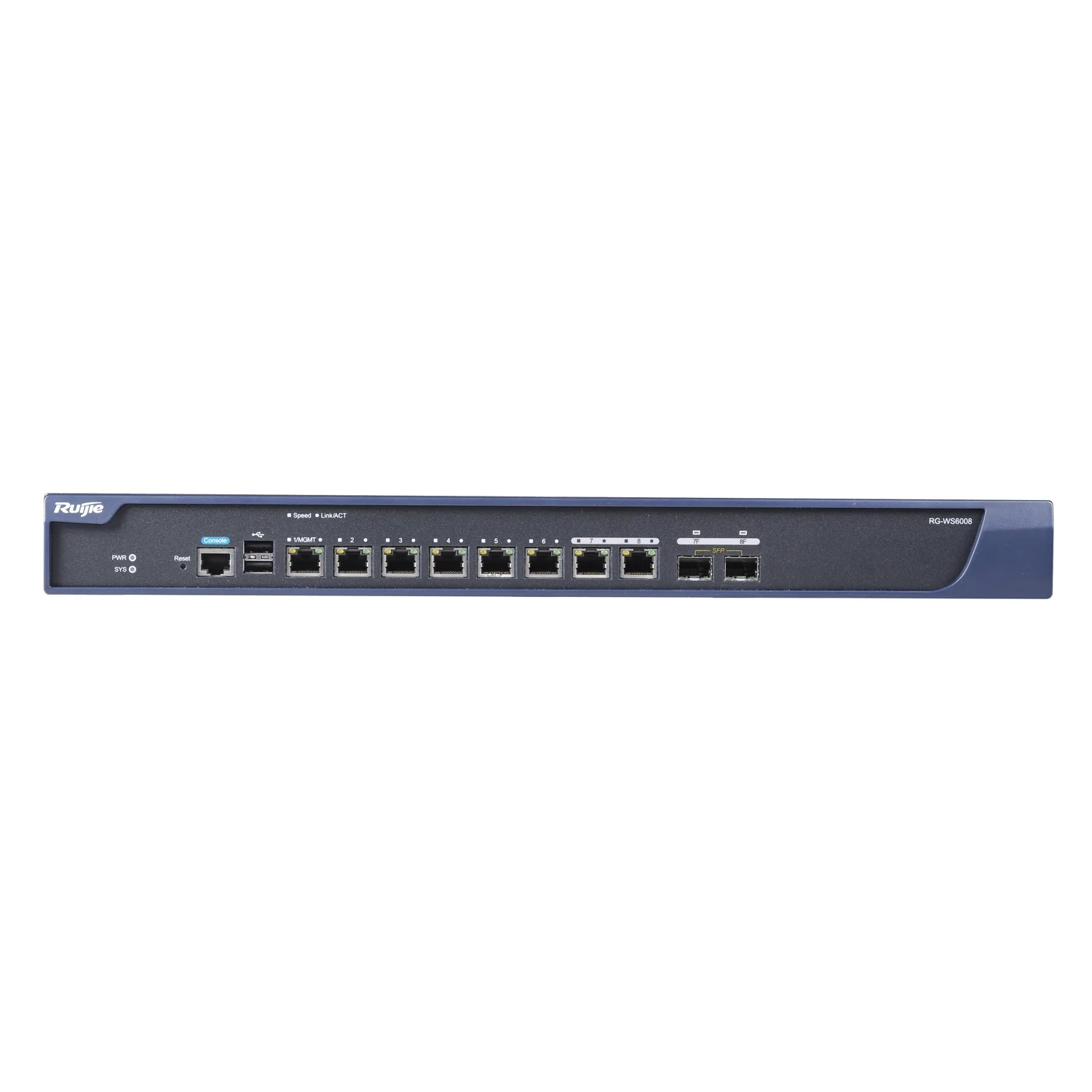 Ruijie RG-WS6008 AP Controller - 8 Gigabit Ports & 32 Licenses