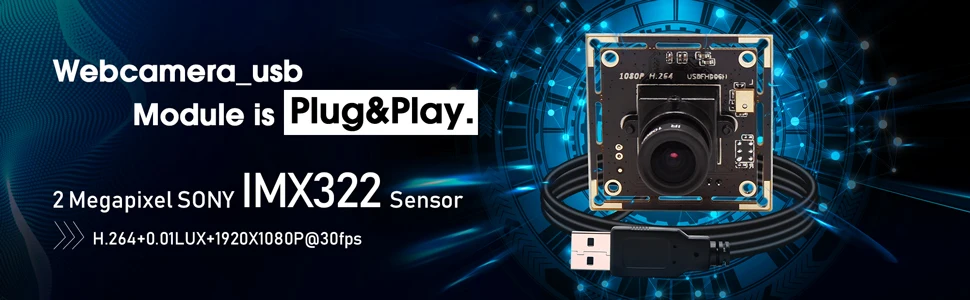 Elp Oem 1080p Full Hd Low Illumination H.264 Usb Camera Module With ...