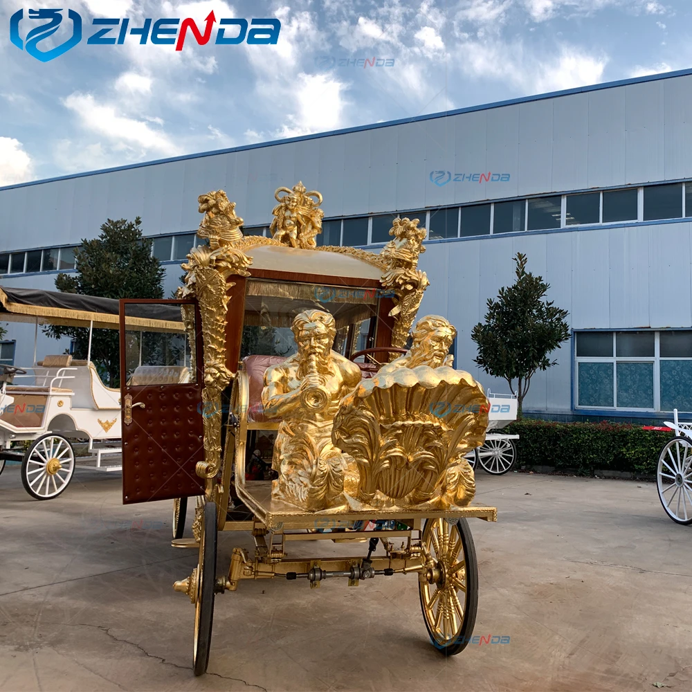 Golden Luxury Classical Princess Royal Carriage for Sale