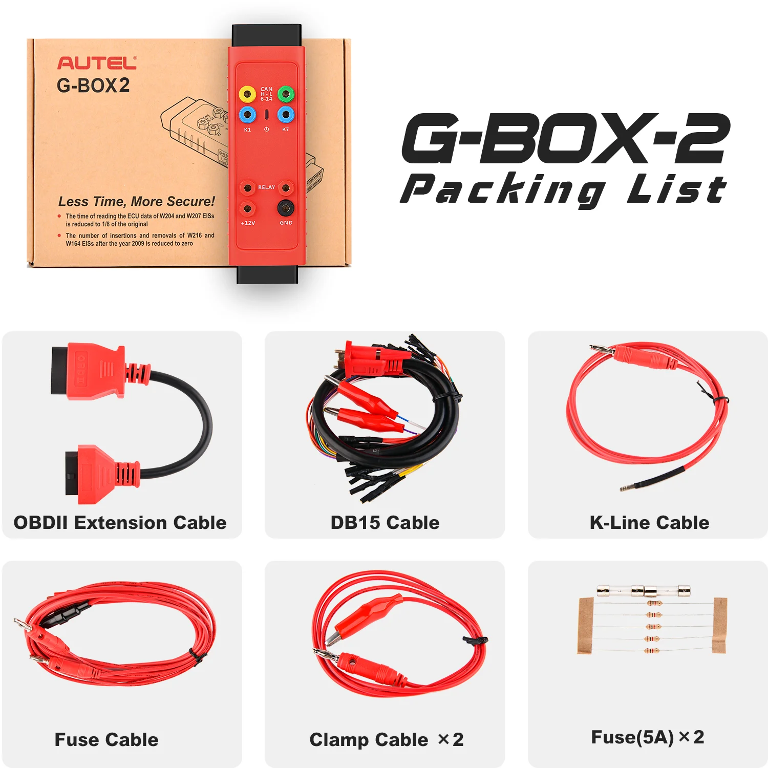 Autel Gbox 3 Im608 Im508 Key Programming Tool Adapter G Box2 All Key ...