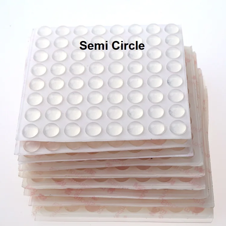 3m Clear Rubber Feet Tiny Bumpons Small Adhesive Rubber Dot - Buy ...