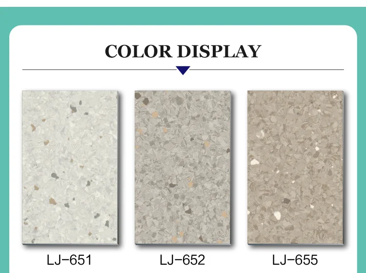 Durable Anti-Bacterial PVC Flooring Tile for Hospitals - Heterogeneous ...