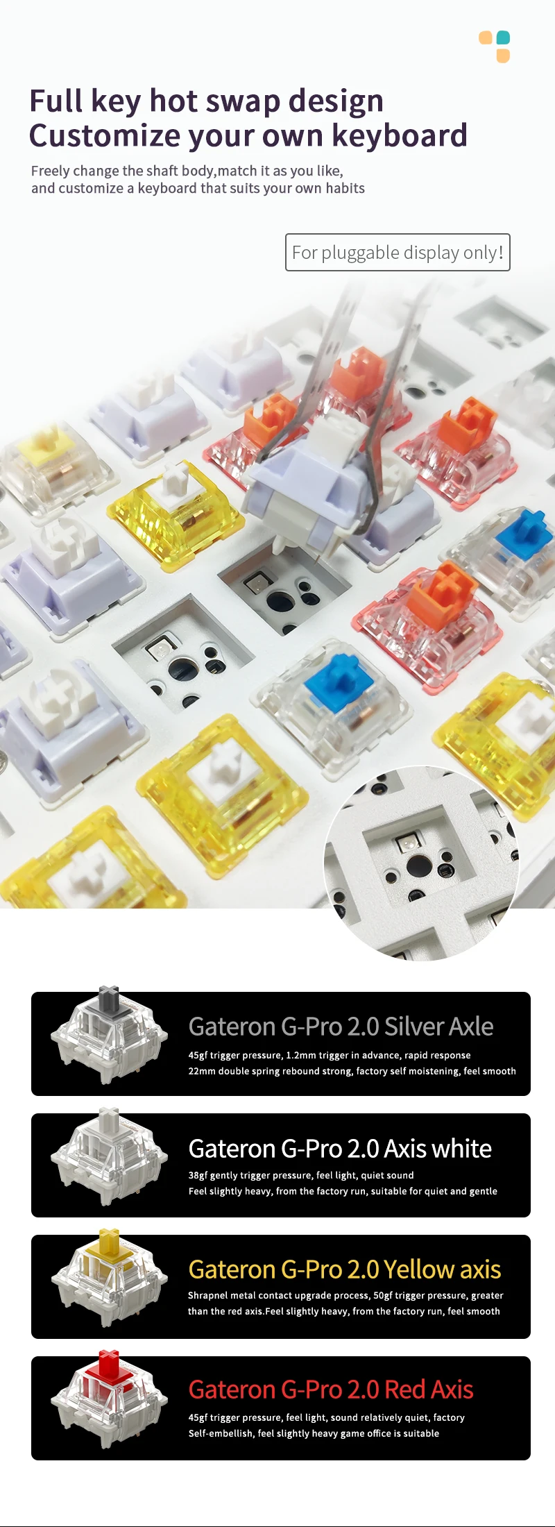 86-key Hot-swappable Mechanical Keyboard Gaming Computer Keyboard - Buy ...