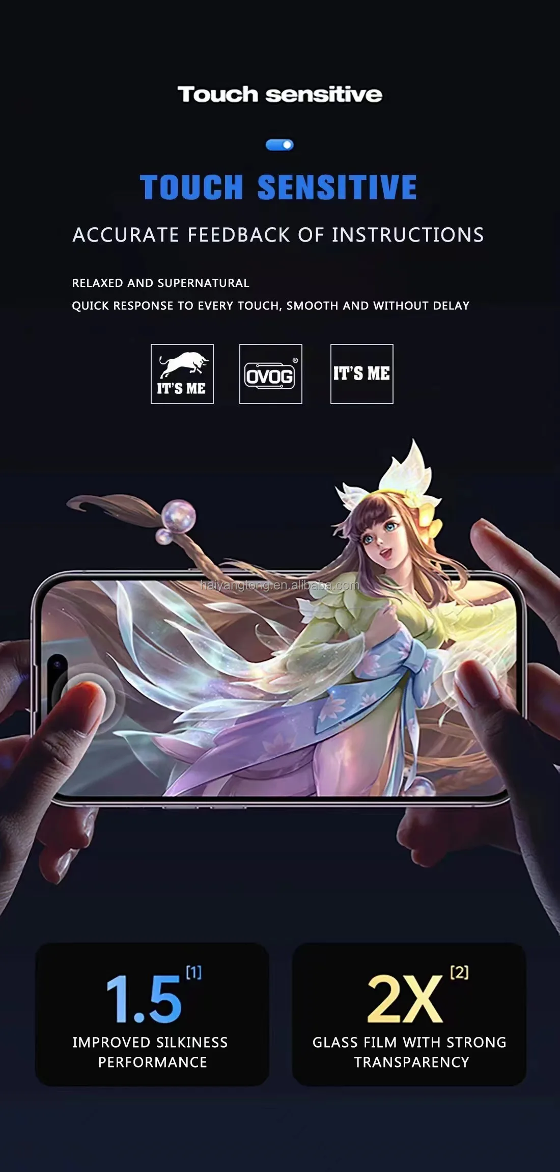 OG IT’S ME ESD Screen Protector - Premium Tempered Glass