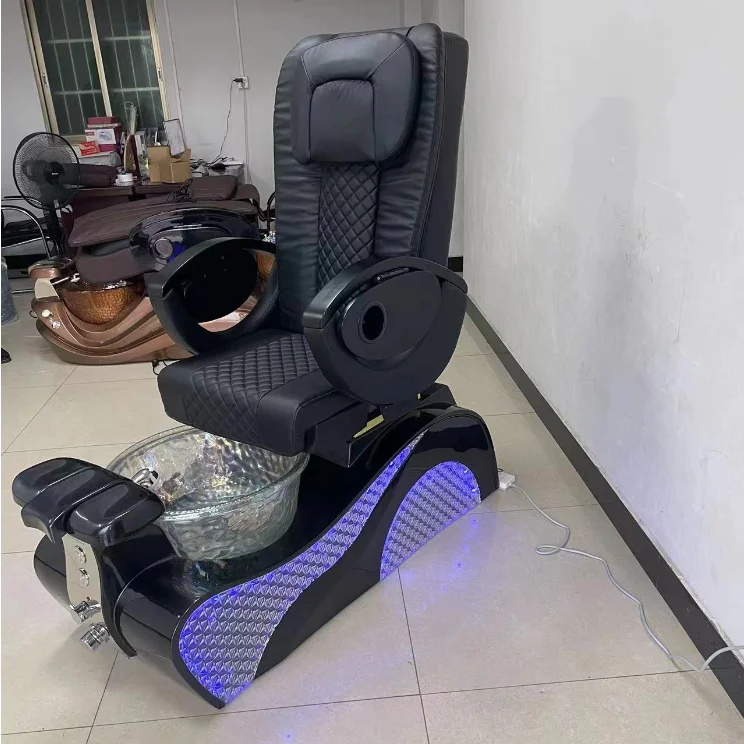 Luxury Modern Nail Salon Throne Professional High Back Foot Spa Massage ...
