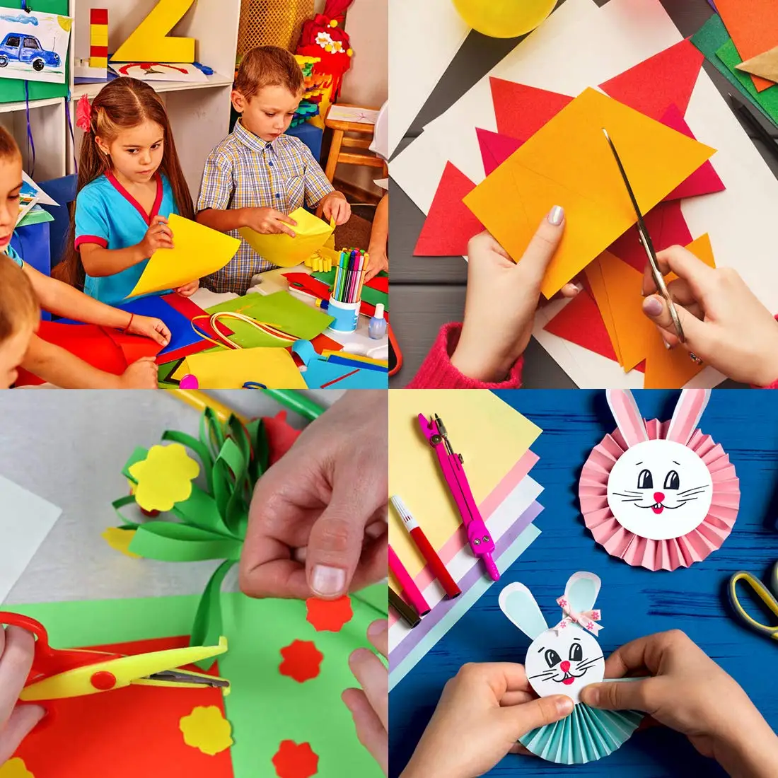 220gsm A4 Colored Card Papers - Premium Handicraft Quality