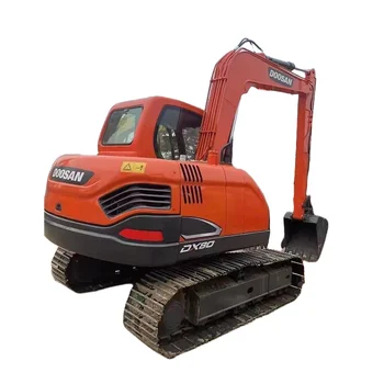 Used Doosan Dx80-7 Dx80 8 Ton Small Mini Hydraulic Crawler Excavator ...