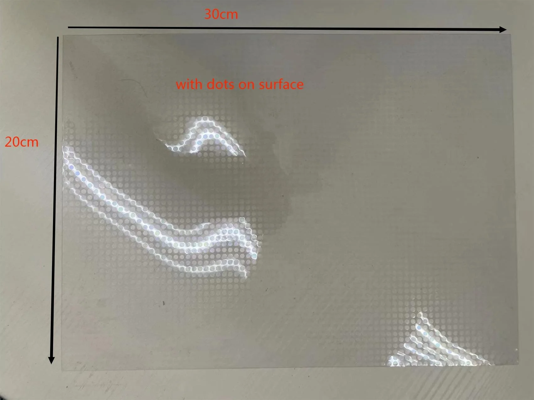 Holographic Film Size 20*30cm diffraction grating film for Camera ...