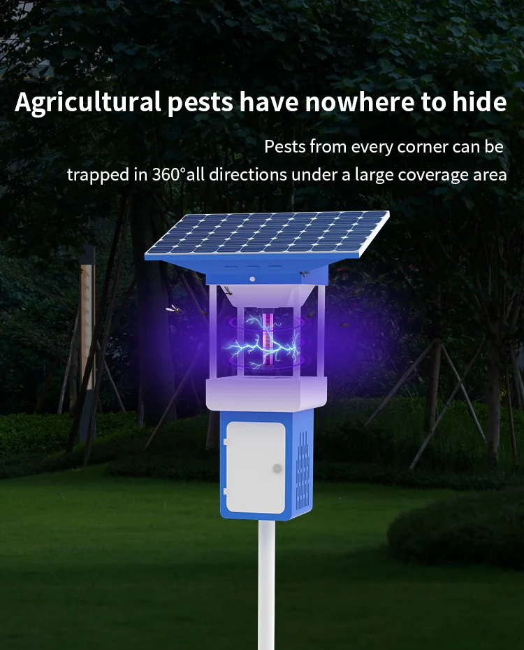 Wholesale Solar Bug Kill Pests Insect Killer Lamp Wind-suction ...