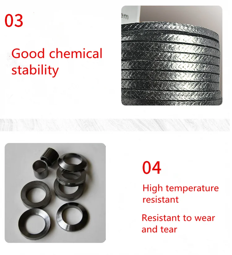 Expanded Graphite Gland Packing Graphite Packing - Buy Expanded ...