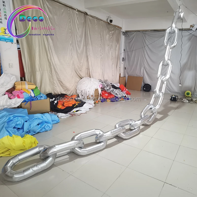 New Design Stage Decoration Inflatable Advertising Product Silver ...