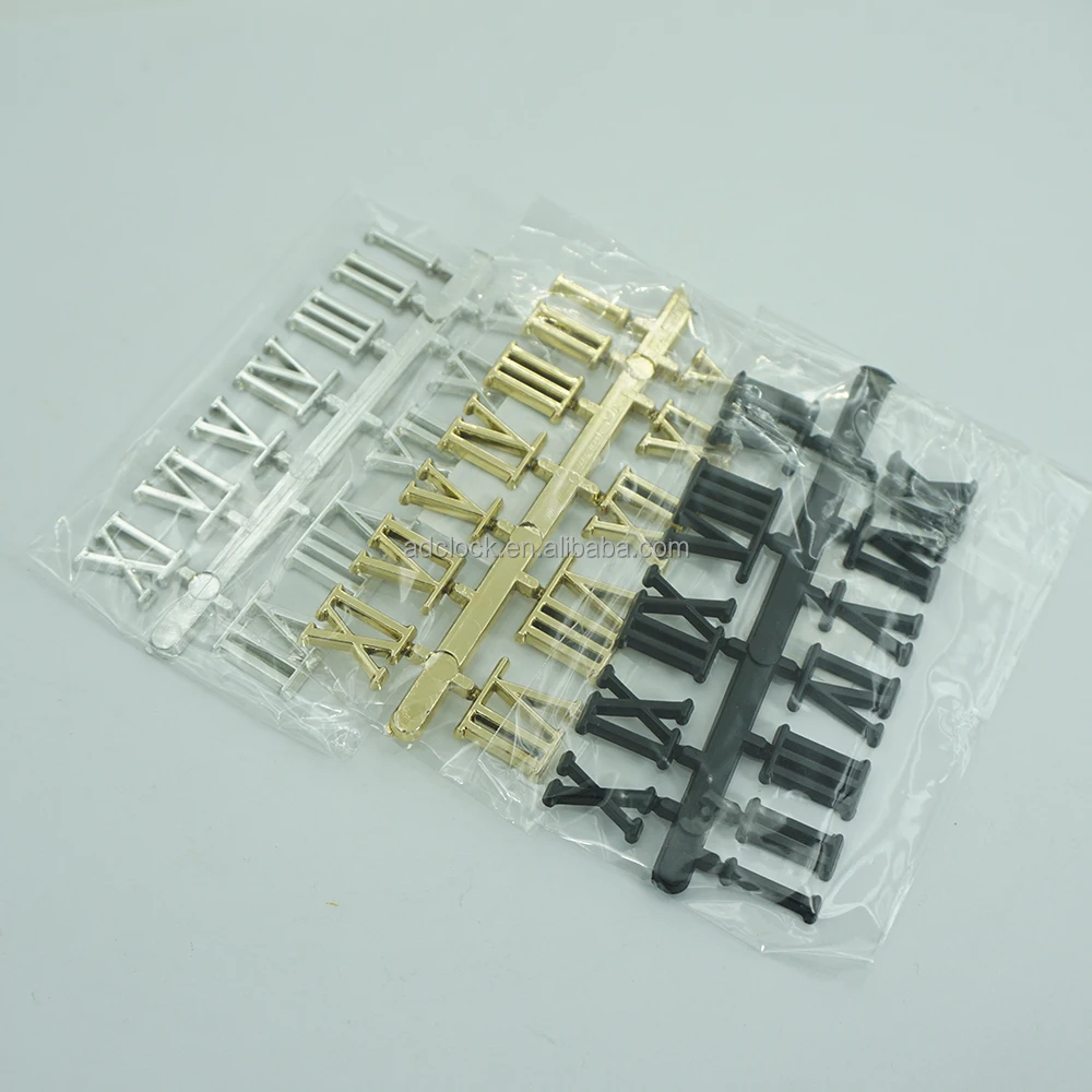 15 mm Clock Numerals Kit Arabic Roman Number Digital Clock Numbers DIY ...