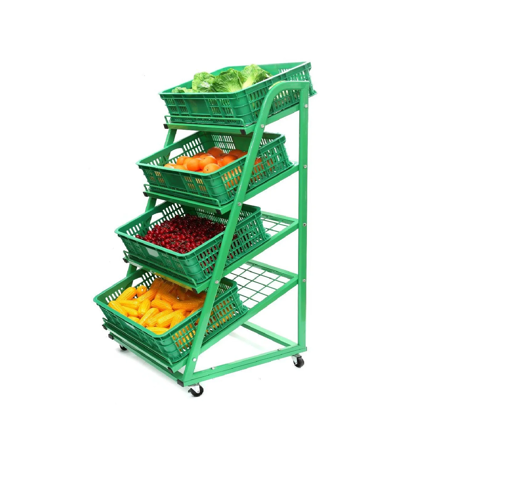 Fruit And Vegetable Display Stand Fruit Storage Rack Vegetable Rack ...