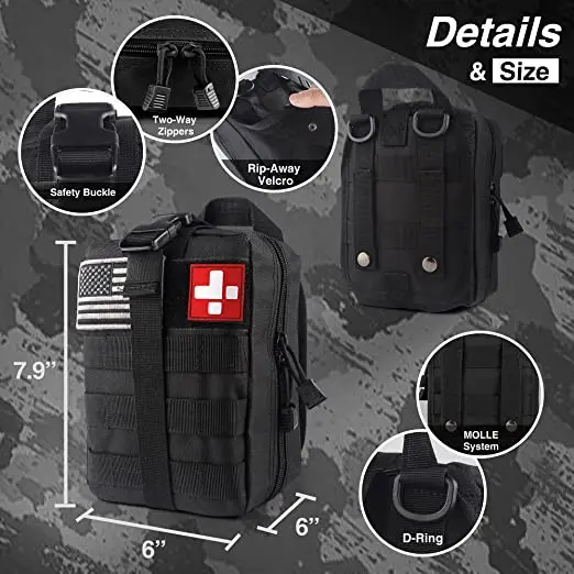 Best RTS Personal Responder Tactical Med Pack - First Aid Kit