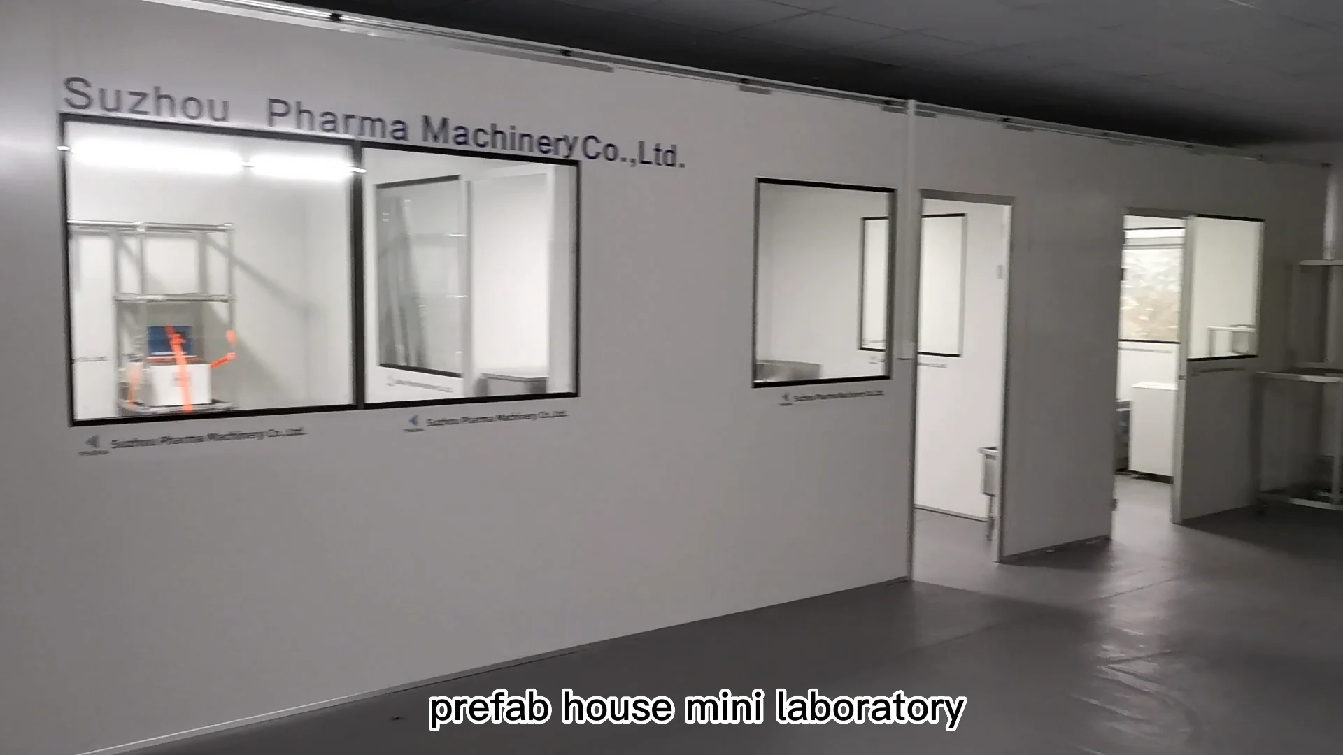 Modular Clean Room Hard Sandwich Panel Wall Iso7 Container Mini Clean ...